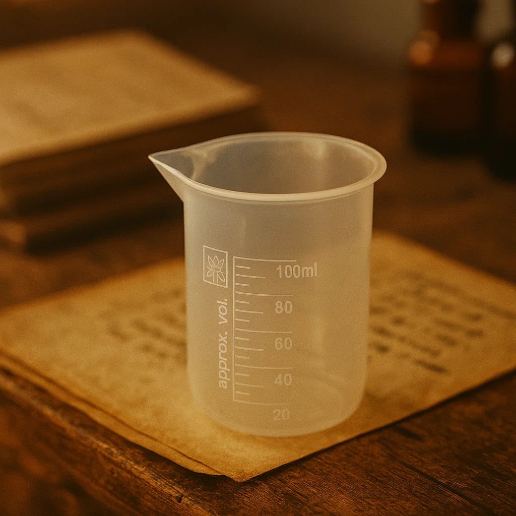 Blending Beaker Plastic - Natural & Pure | Abbey Essentials